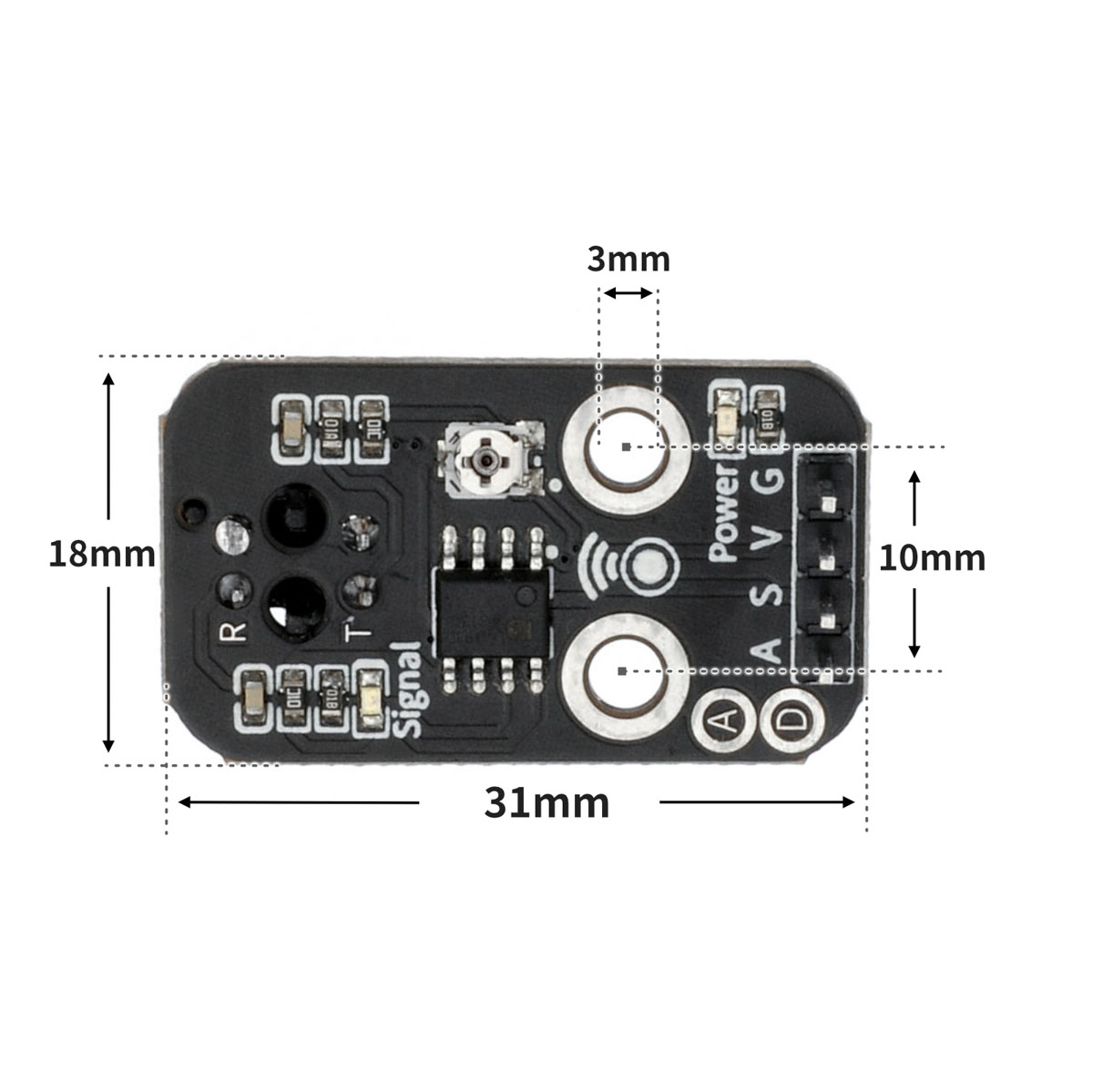 Hs S01 A Infrared Sensor Tracking Module